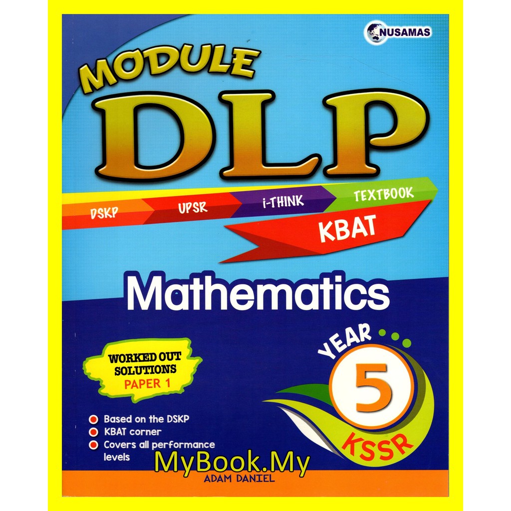MyB Buku Latihan : Module DLP Mathematics Year 5 (Nusamas) | Shopee ...