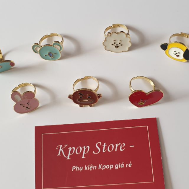 Bt21 BTS Ring | Shopee Malaysia