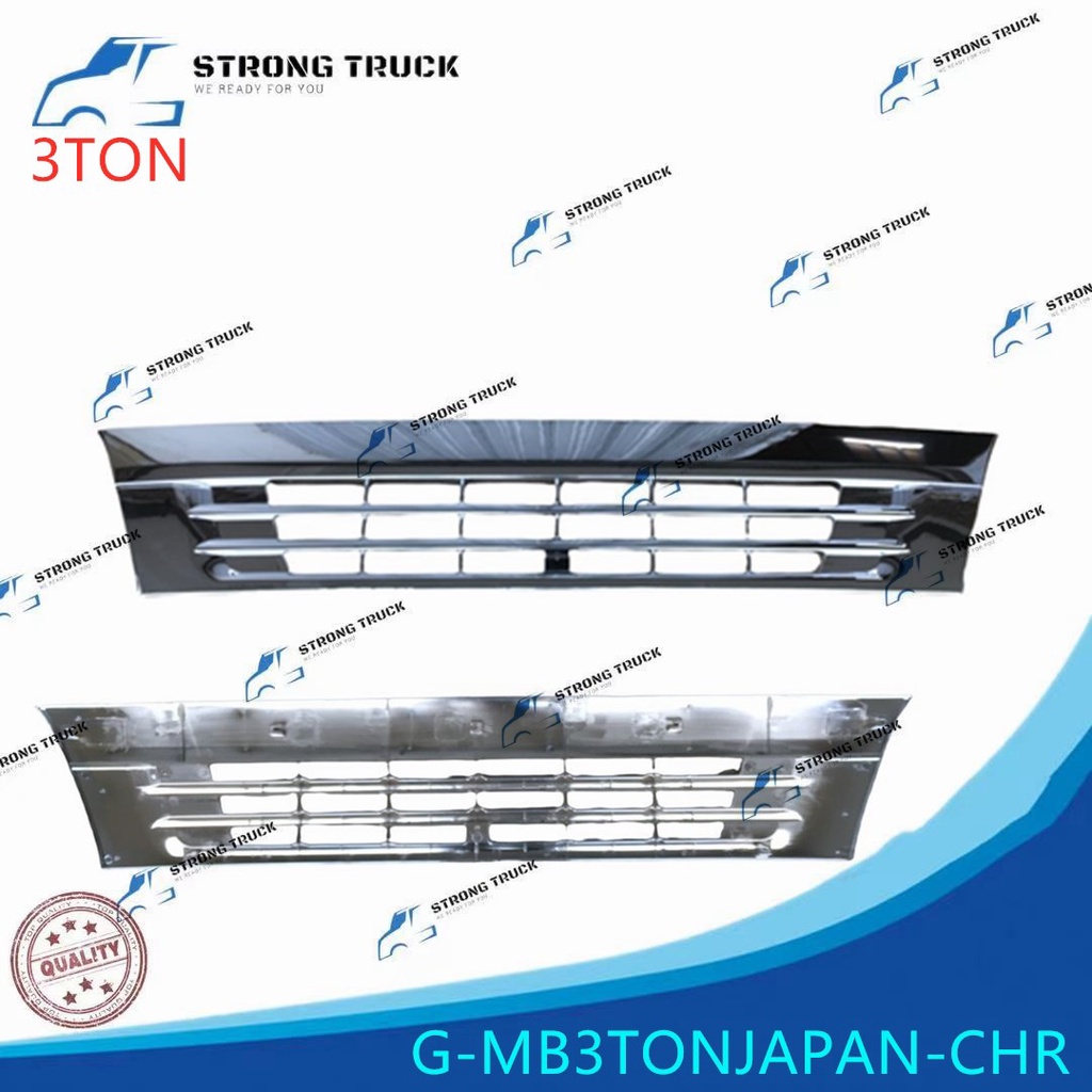 MIT CANTER FE83 /FB 84 71 1TON/3TON JAPAN STYLE FRT GRILLE CHROME ...