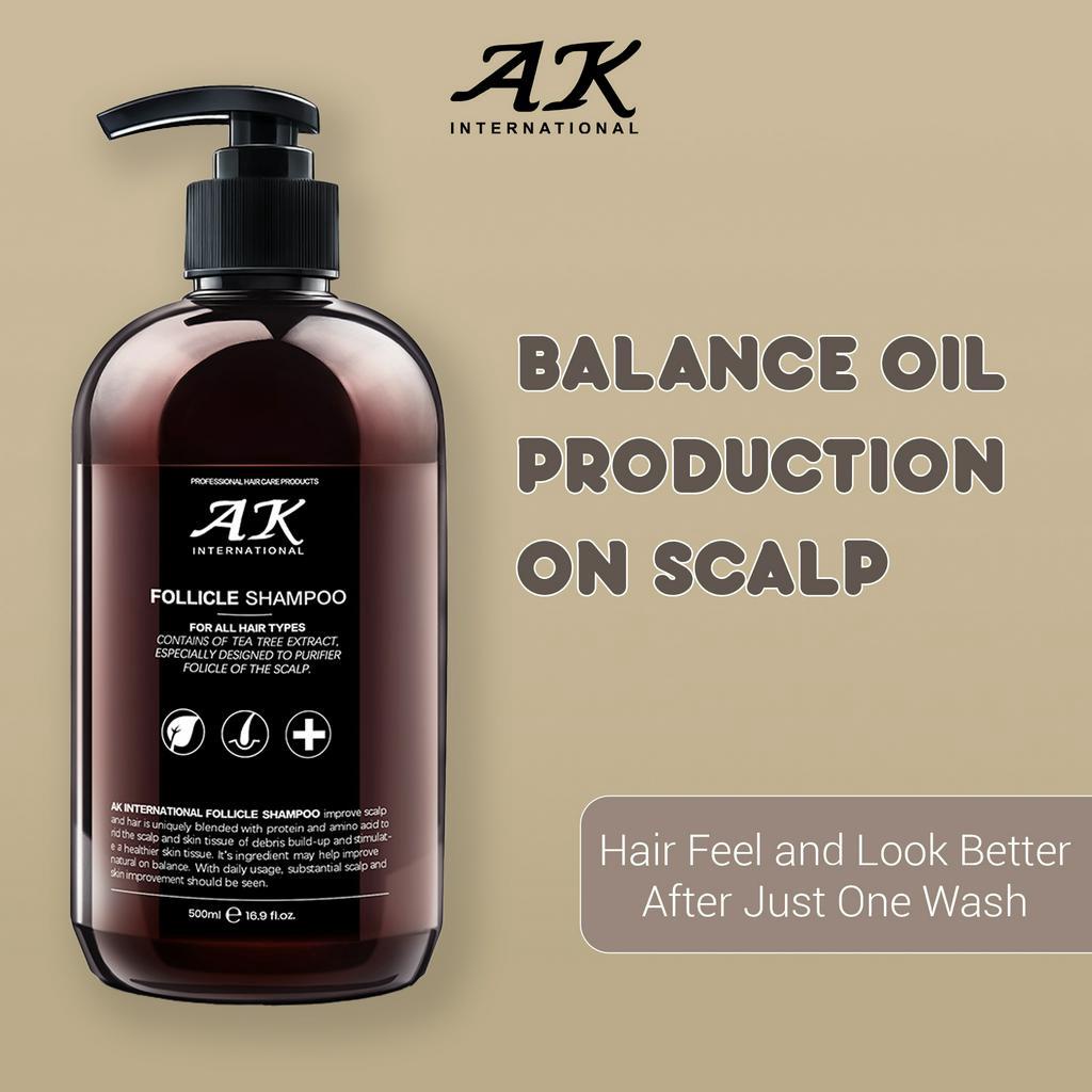 AK Follicle Hair Growth Shampoo 500ml / Treatment Set | Shopee Malaysia