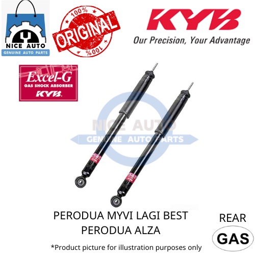 PERODUA AXIA / PERODUA MYVI LAGI BEST REAR (LH & RH ) ABORBER -BRAND KAYABA (GAS) 100% ORIGINAL ...
