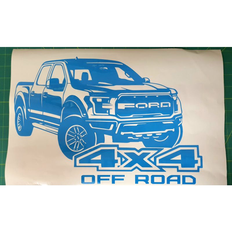 FORD RANGER 4X4 OFFROAD STICKER,STICKER OFF ROAD. | Shopee Malaysia