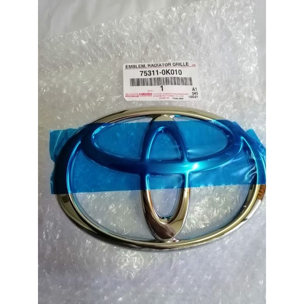 *ORIGINAL TOYOTA KUN25 05-11 HILUX FRONT GRILLE MARK/EMBLEM,DEPAN ...