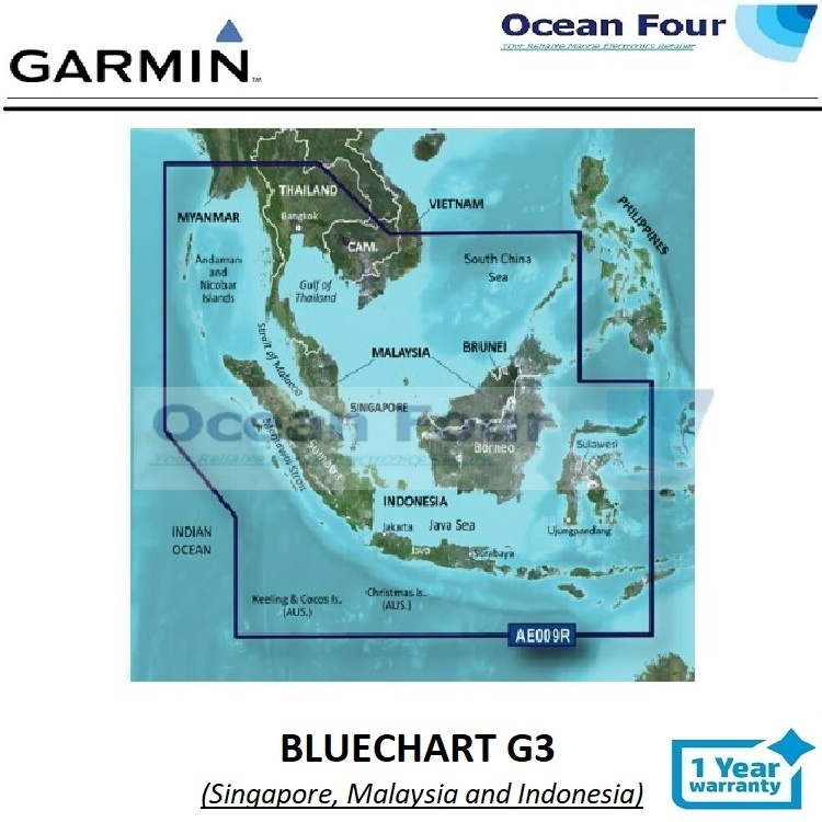 Garmin BLUECHART G3 (Singapore, Malaysia and Indonesia) | Shopee Malaysia