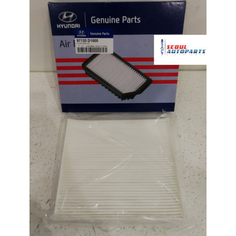 Kia Rio YB 1400 - 2017-2019 - Aircond Filter & Cabin Filter (Original ...