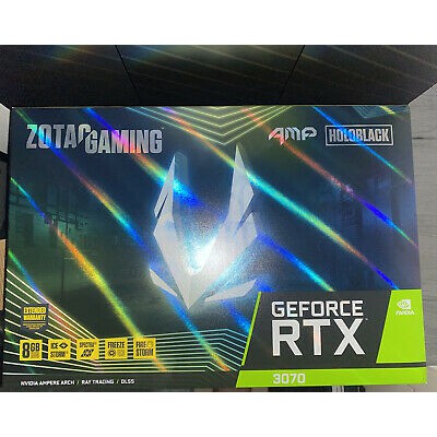 ZOTAC Gaming GeForce RTX 3070 AMP Holo 8GB GDDR6 Graphics Card | Shopee ...