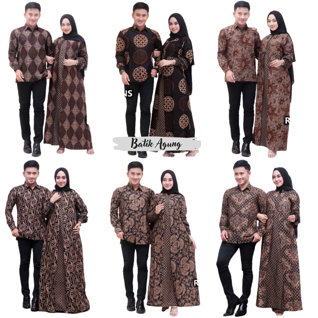 AZ SEDONDON BATIK COUPLE BATIK DRESS BATIK JAWA BATIK ASLI BATIK ...