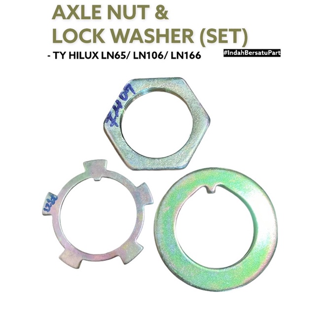 TOYOTA HILUX LN65/ LN106/ LN166 NUT, LOCK WASHER FRONT | Shopee Malaysia