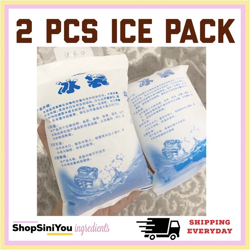 2pcs Shipping Frozen Ice Pack | Shopee Malaysia