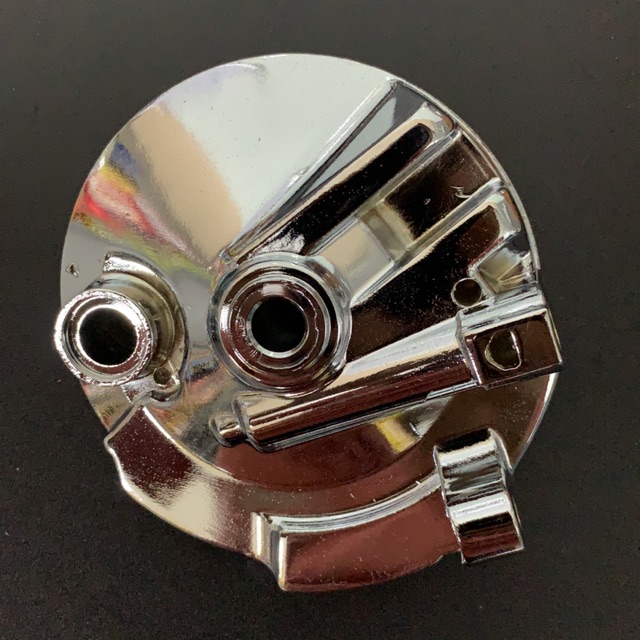 # FRONT HUB PANEL CHROME W100 EX5 DREAM / BRAKE HUB CHROME | Shopee ...