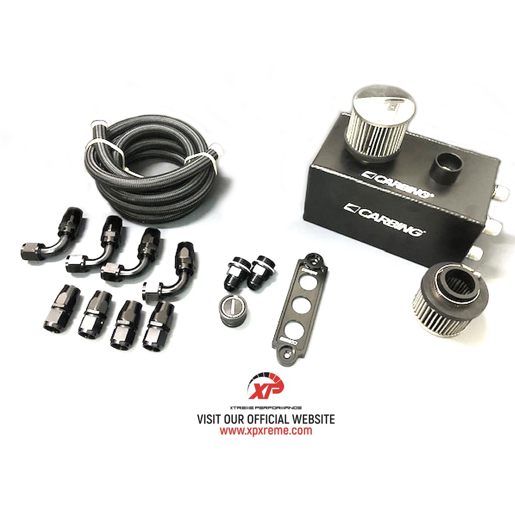 CARBING Pro Series Oil Catch Can 3 Liter For Honda Civic/Integra ...