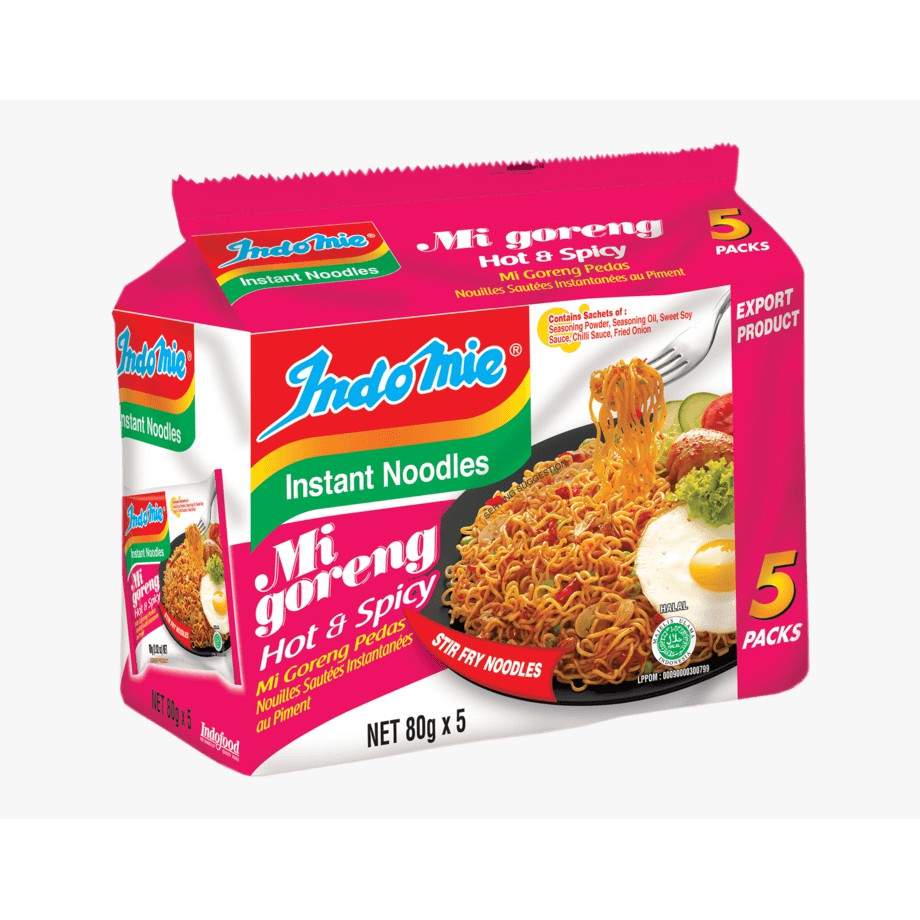Indomie Mi Goreng Asli / Special / Soto / Hot & Spicy / Hot&Spicy ...