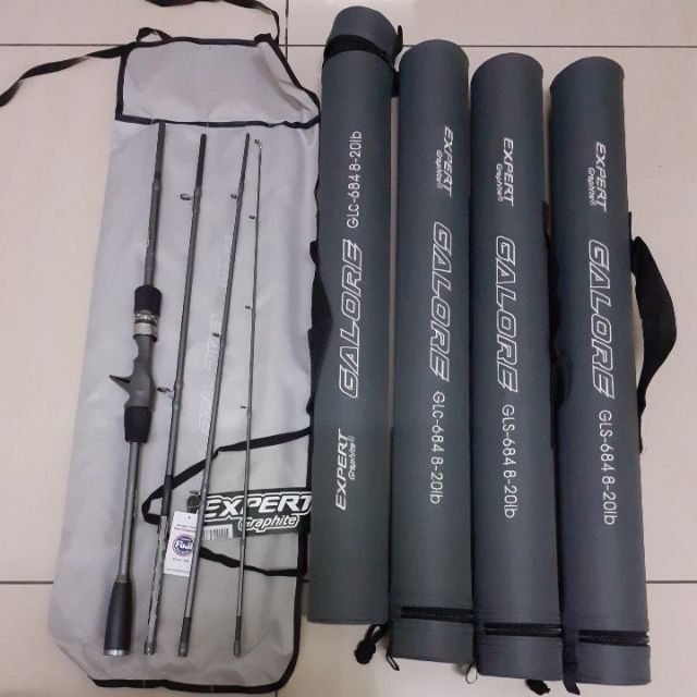EXPERT GRAPHITE GALORE TRAVEL ROD | Shopee Malaysia