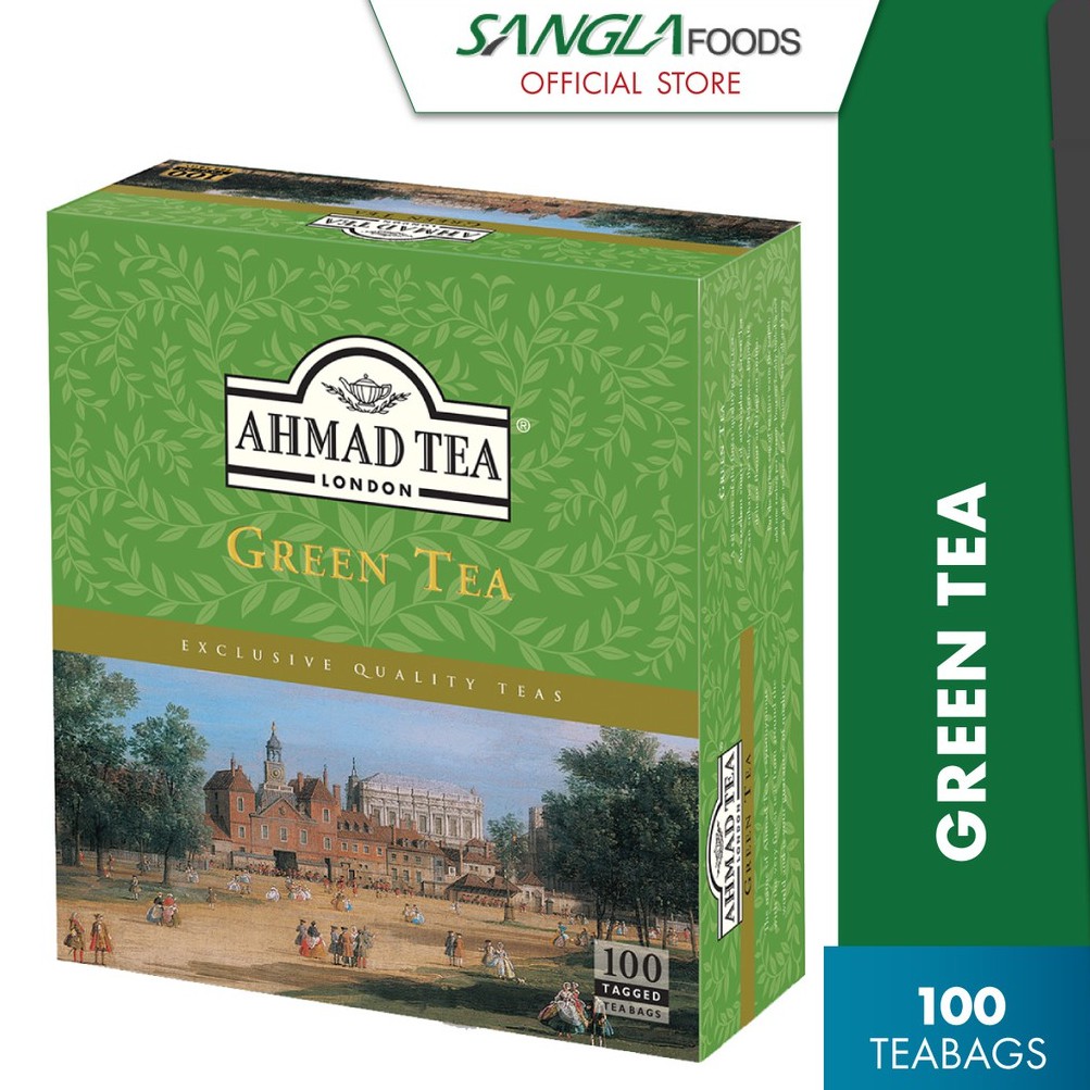 Ahmad Tea Green Tea (100 Teabags) Halal Certified | Shopee Malaysia Ahmad Tea Green Tea (100 Teabags) Halal Certified | Shopee Malaysia