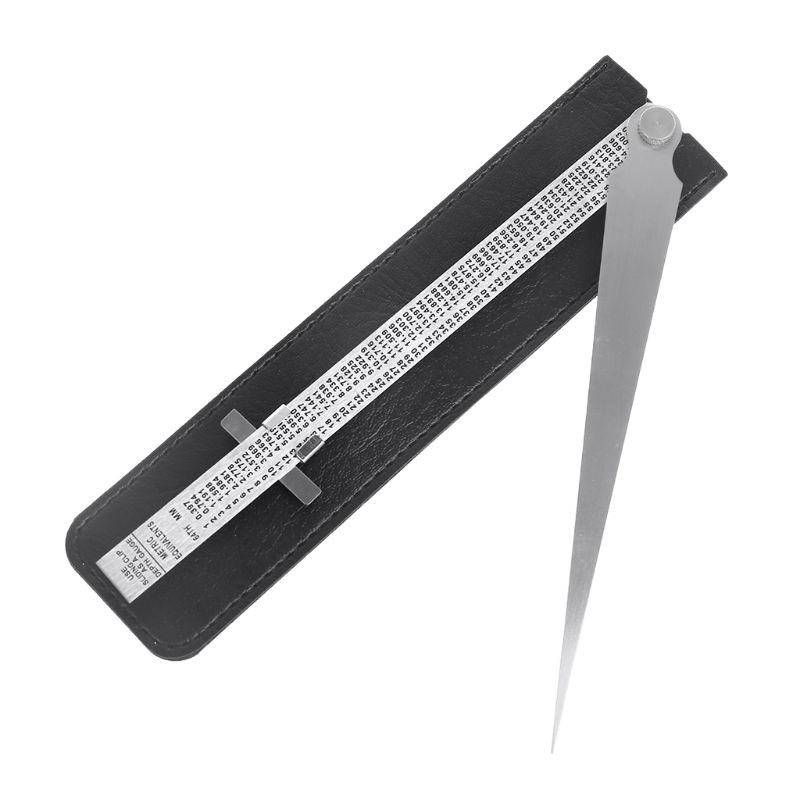Stainless Steel Welding Taper Gage Feeler Gauge Gap Hole Inspection ...