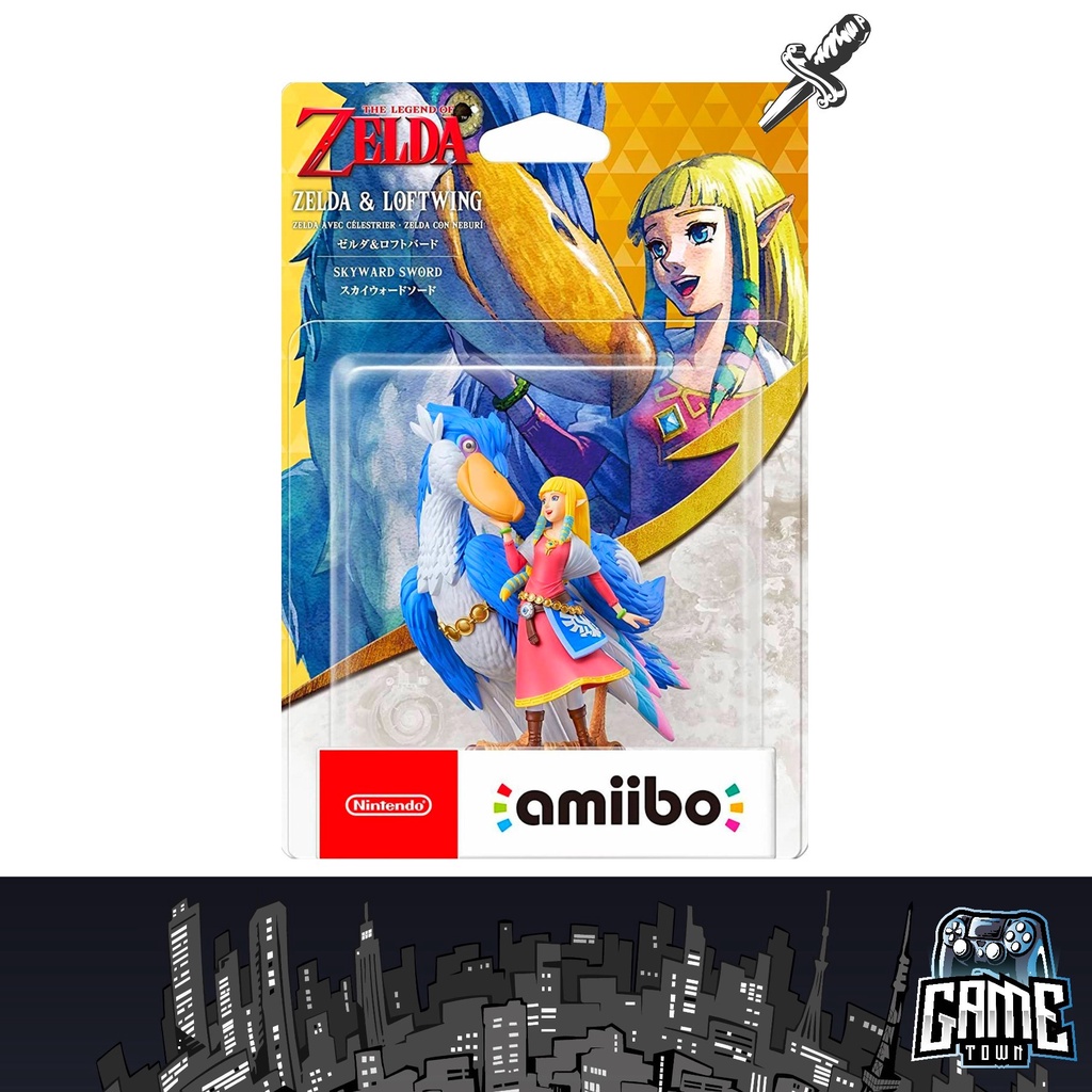 Nintendo Switch Amiibo Zelda & Loftwing [The Legend of Zelda Skyward Sword HD Series] | Shopee ...