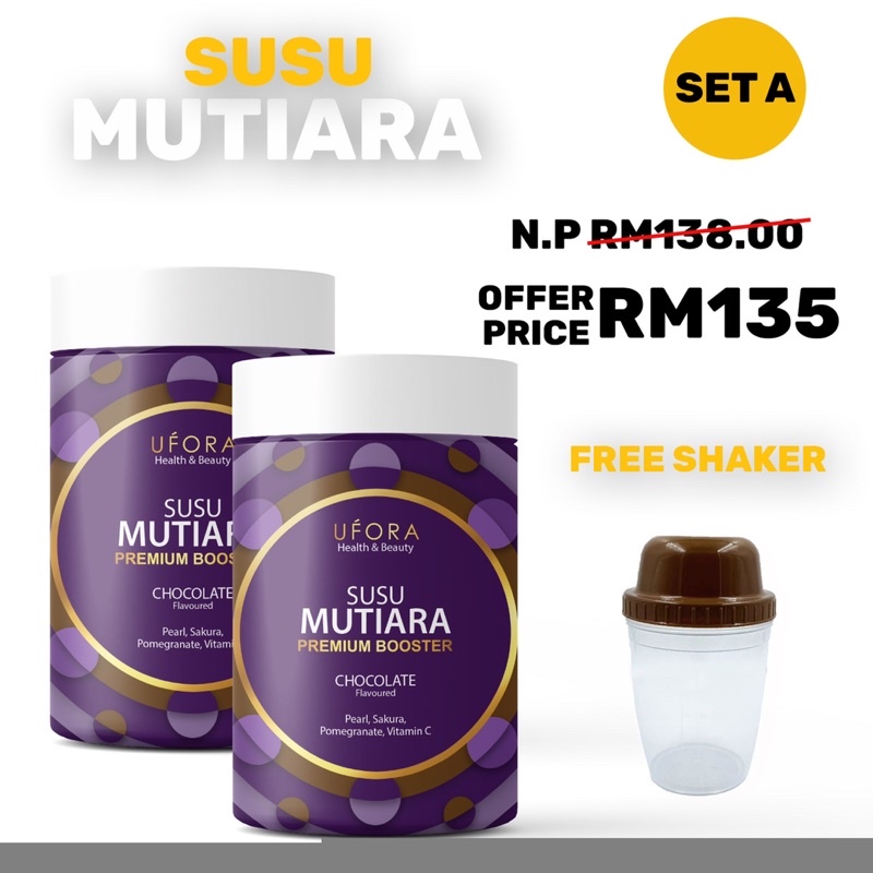 [ORIGINAL HQ] SET A SUSU MUTIARA UFORA [READY STOCK] | Shopee Malaysia