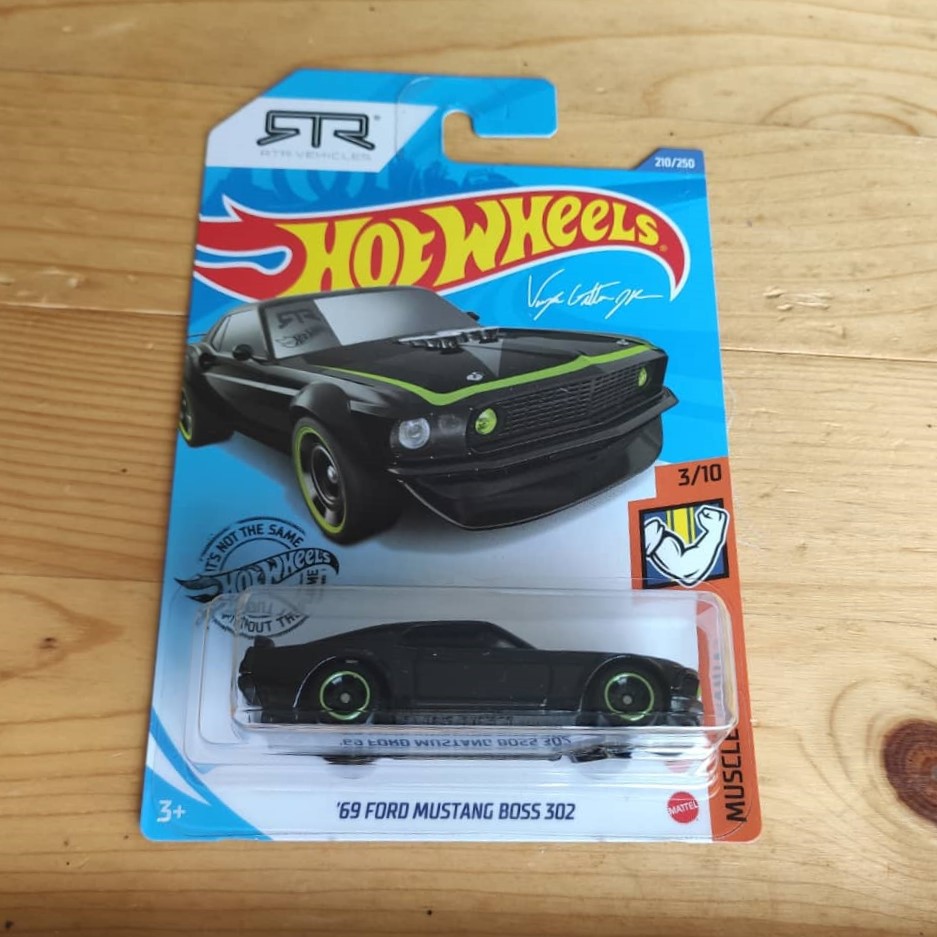 Hot Wheels RTR Ford Mustang Boss 302 (MUSCLE MANIA) | Shopee Malaysia