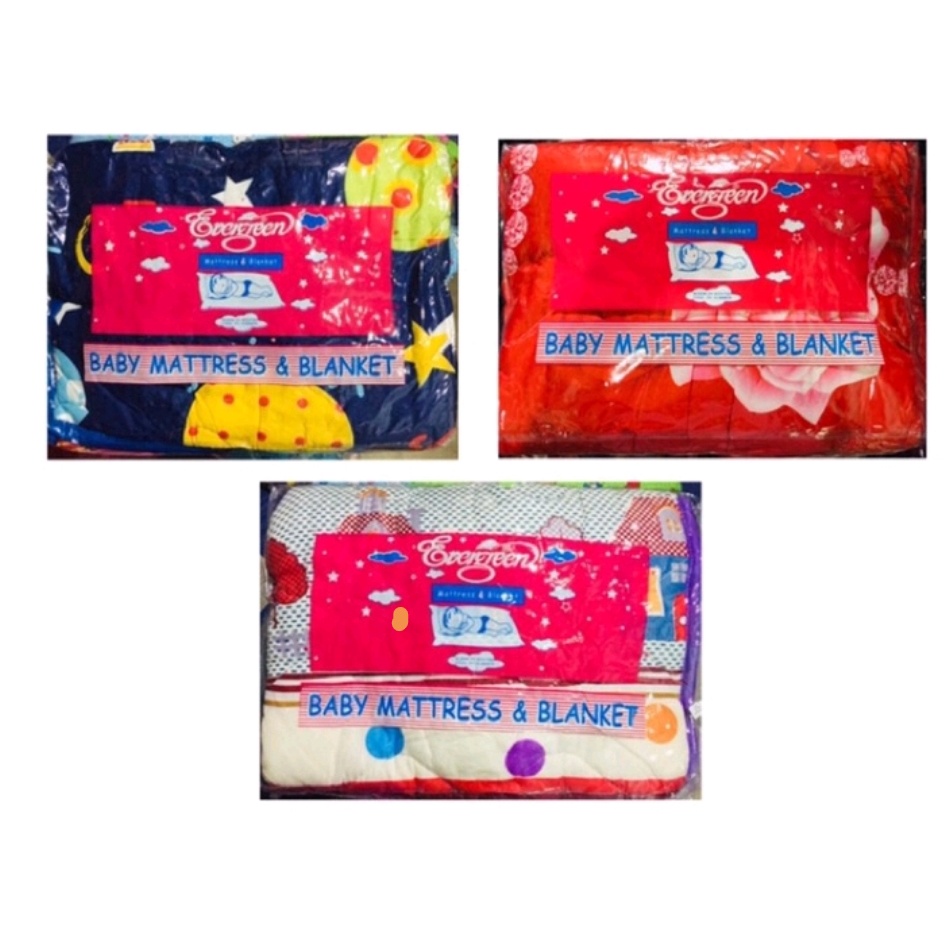 Toto tilam bayi taska nursery kain cotton percuma beg baby set matress ...