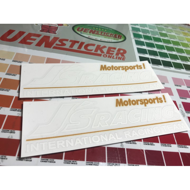 STICKER JS RACING GT WING JENIS B | Shopee Malaysia