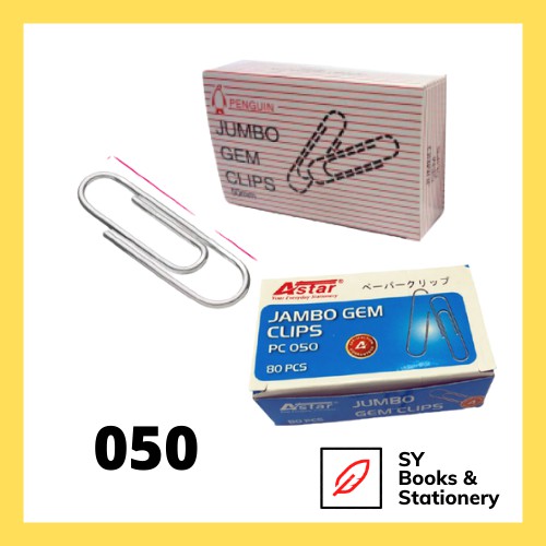 PENGUIN ASTAR Triangle Paper Clip 25mm / 31mm / 50mm / Jumbo Clip ...