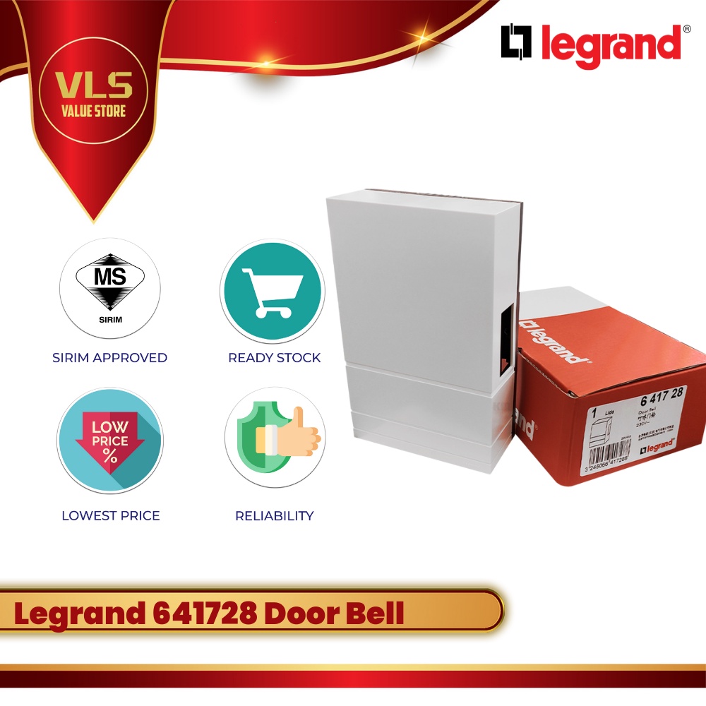 LEGRAND 641728 DOOR BELL 【LOUD SOUND】 | Shopee Malaysia