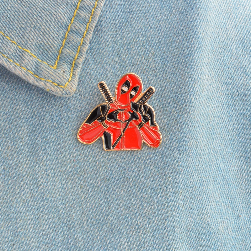 Cartoon Spider Man Enamel Lapel Badges Pins Cartoon Movie Character ...