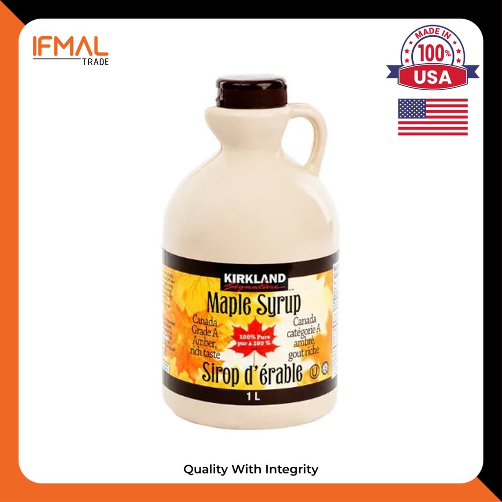 Kirkland Signature Maple Syrup 1L | Shopee Malaysia