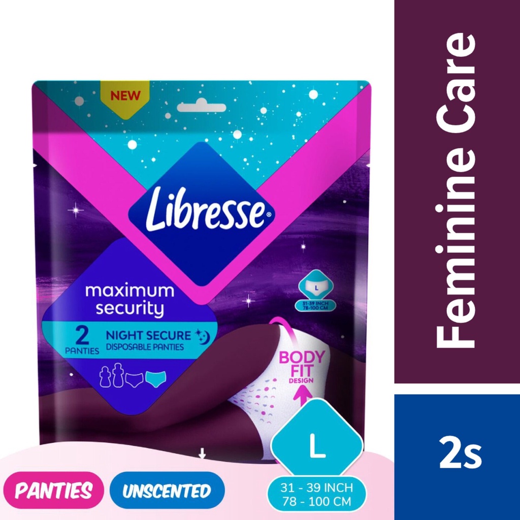 Libresse Maximum Security Panties (2s) | Shopee Malaysia