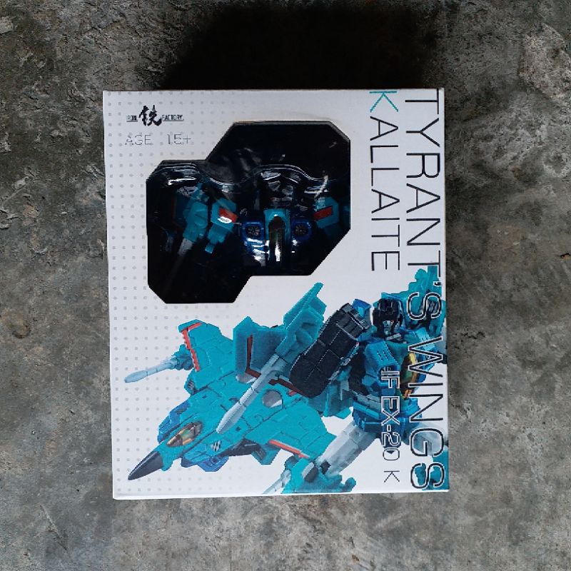 Iron Factory IF-EX20K Tyrants Wings Kallaite Starscream MISB | Shopee ...