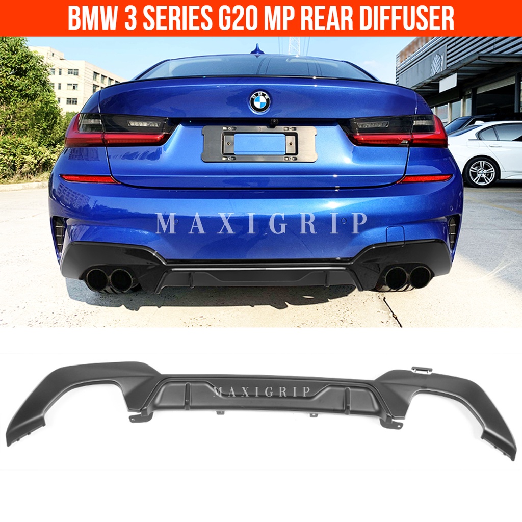 BMW 3 series G20 Rear diffuser Competition diffuser lip M performance ...