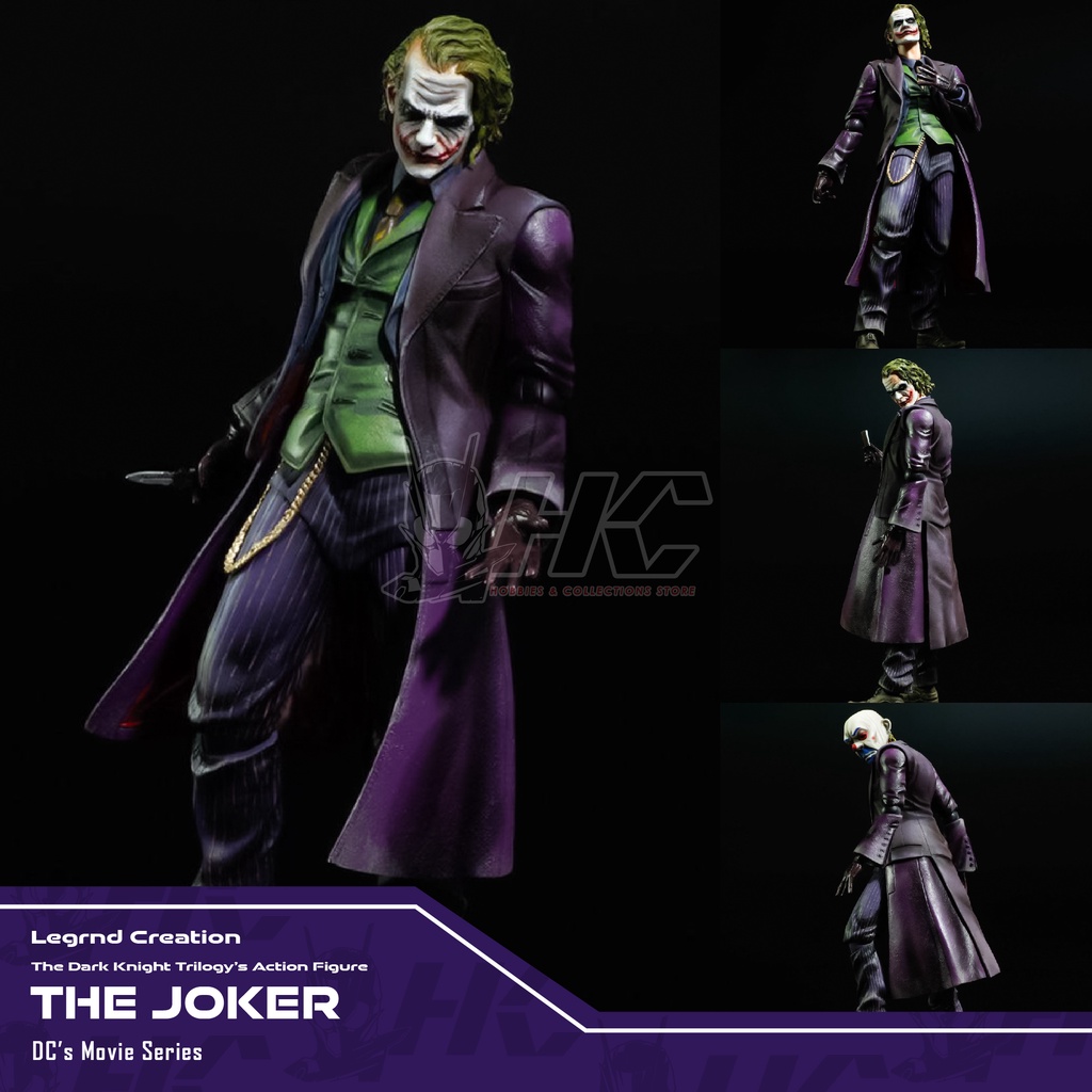 Legend Creation The Dark Knight Trilogy - No. 04 The Joker | Shopee ...