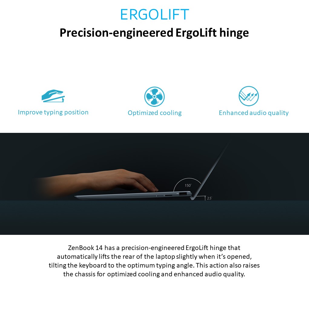 ASUS ZENBOOK 14 (UX425E-AKI435TS/ AKI1043WS) i7-1165G7/ 512GB SSD / 14 ...