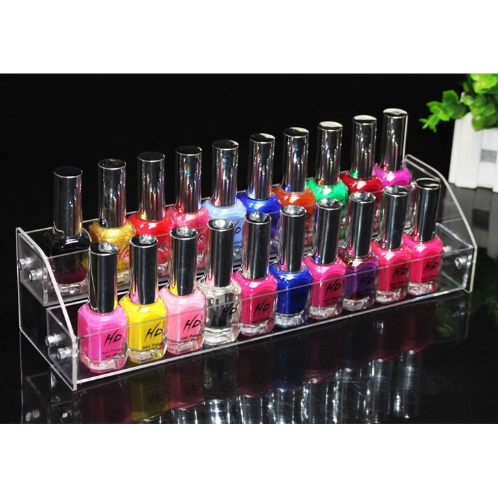 Acrylic Nail Polish Gel Display Rack Lip Gloss Essential Oils Stand Eye ...
