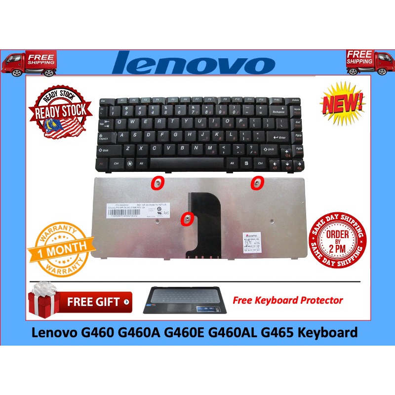 Lenovo G460 G465 G460A G460C G460E G460AL G465A G465C MP-10F23US686 ...