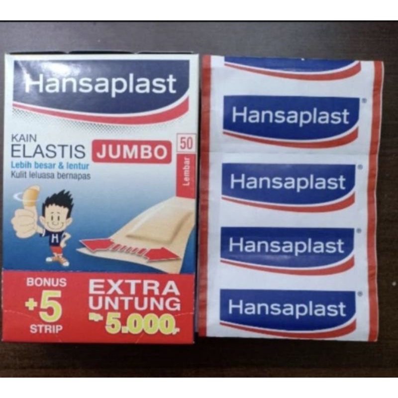 Hansaplast / (HANDIPLAST) JUMBO SIZE PER PACK CONTENTS 50 NEW | Shopee ...