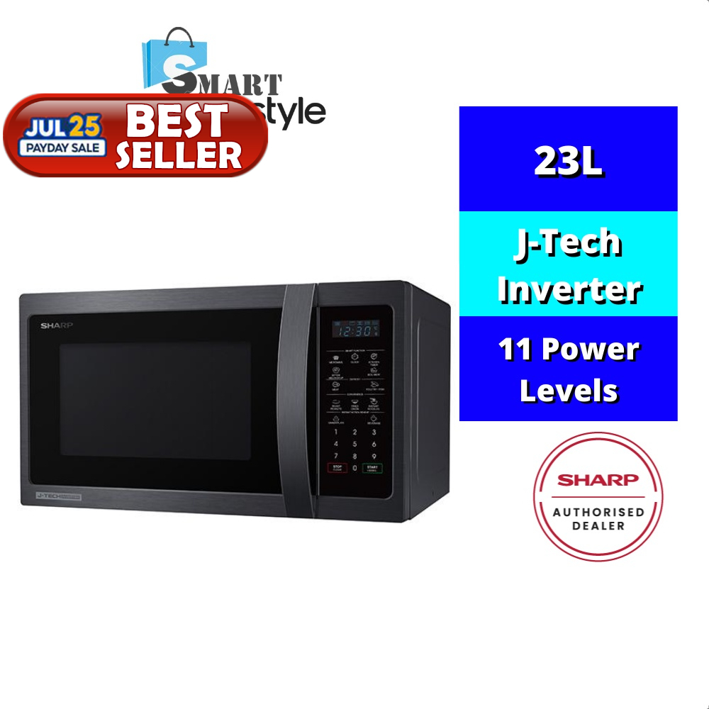 Sharp Microwave Oven (23L) R259EBS R-259E | Shopee Malaysia