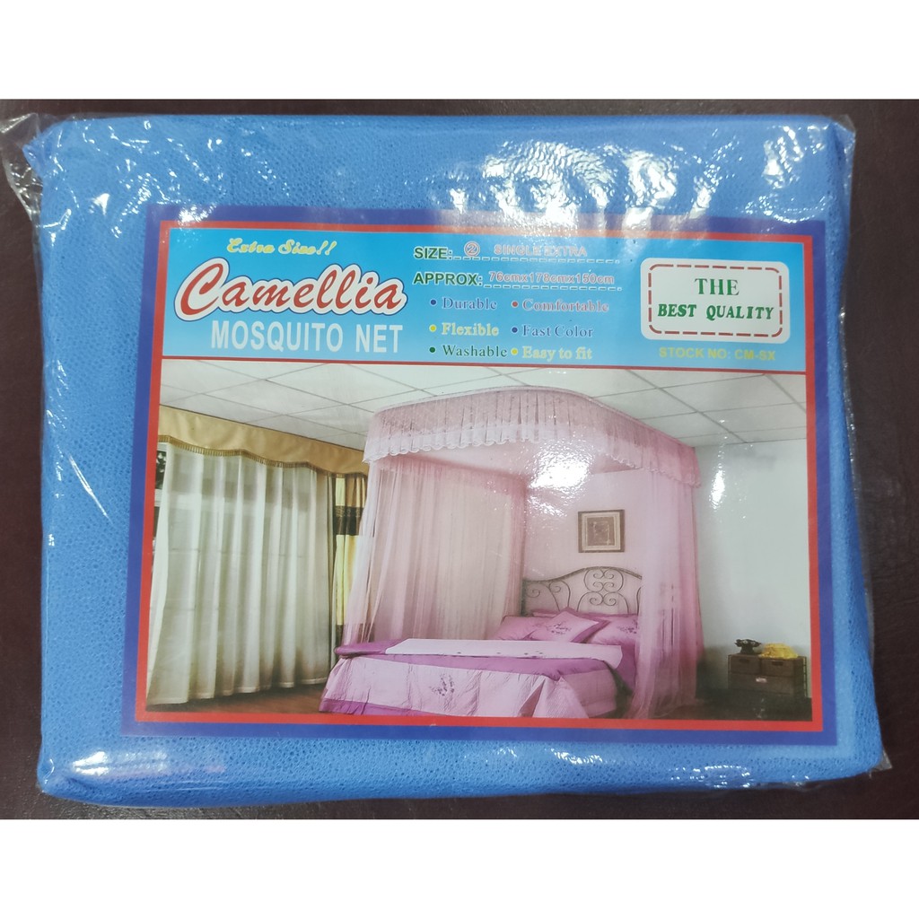 Cotton Mosquito Net | Kulambo Camellia Single, Double, Family, Family ...
