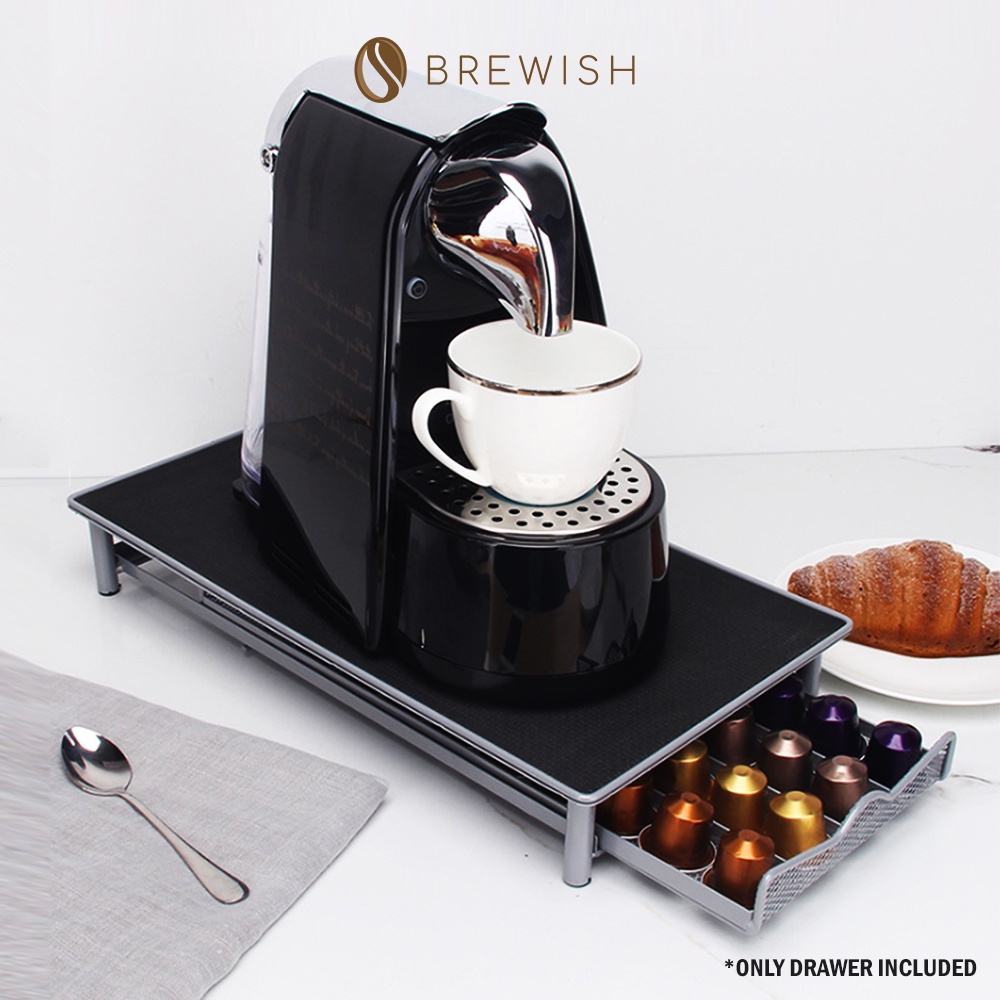 BREWISH Barista 40 Capsules Coffee Storage Rustless Alloy Holder ...