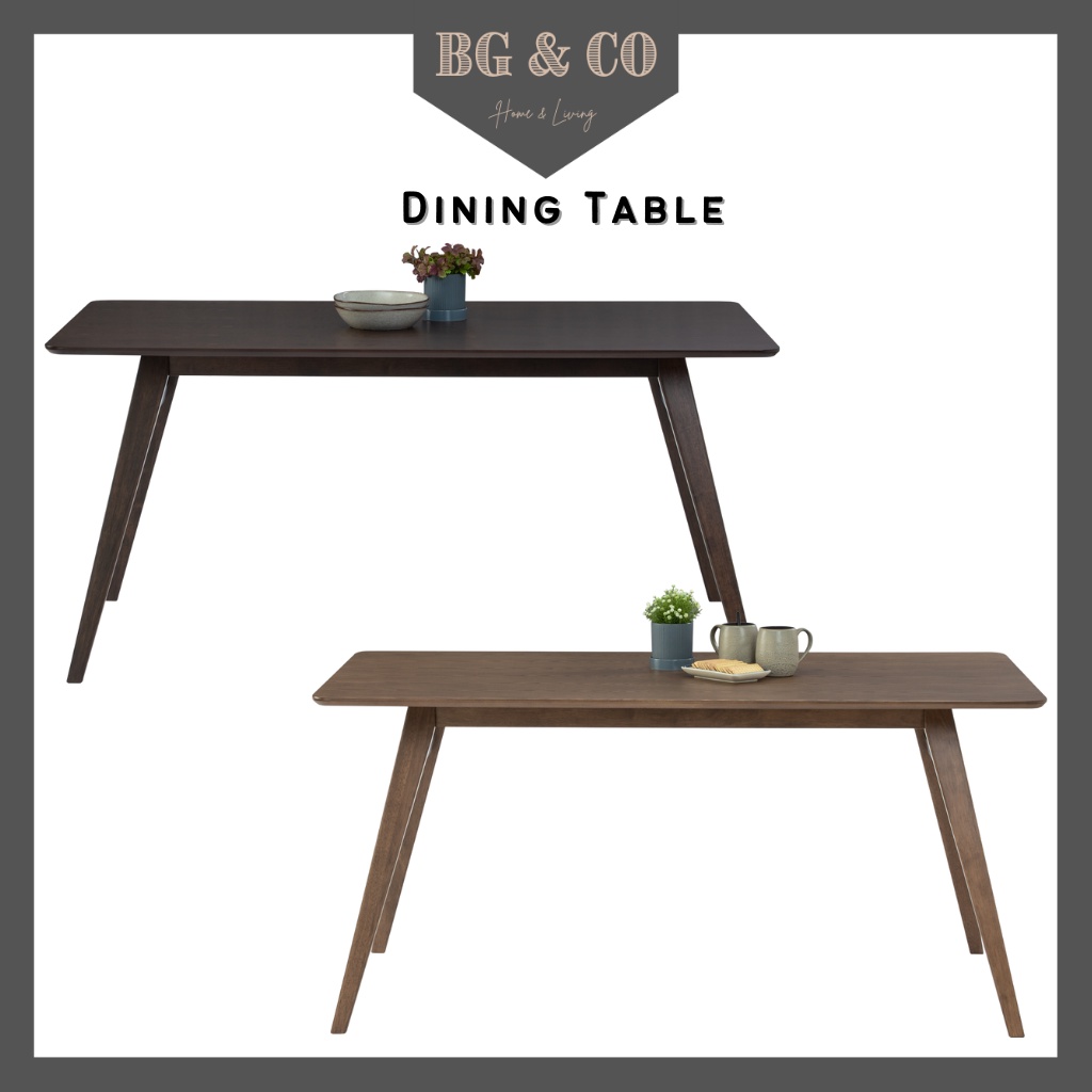 CARINO 1.6M Dining Table 4 Seater Dining Table 6 Seater Dining Table Meja Makan 6 Kerusi Meja ...