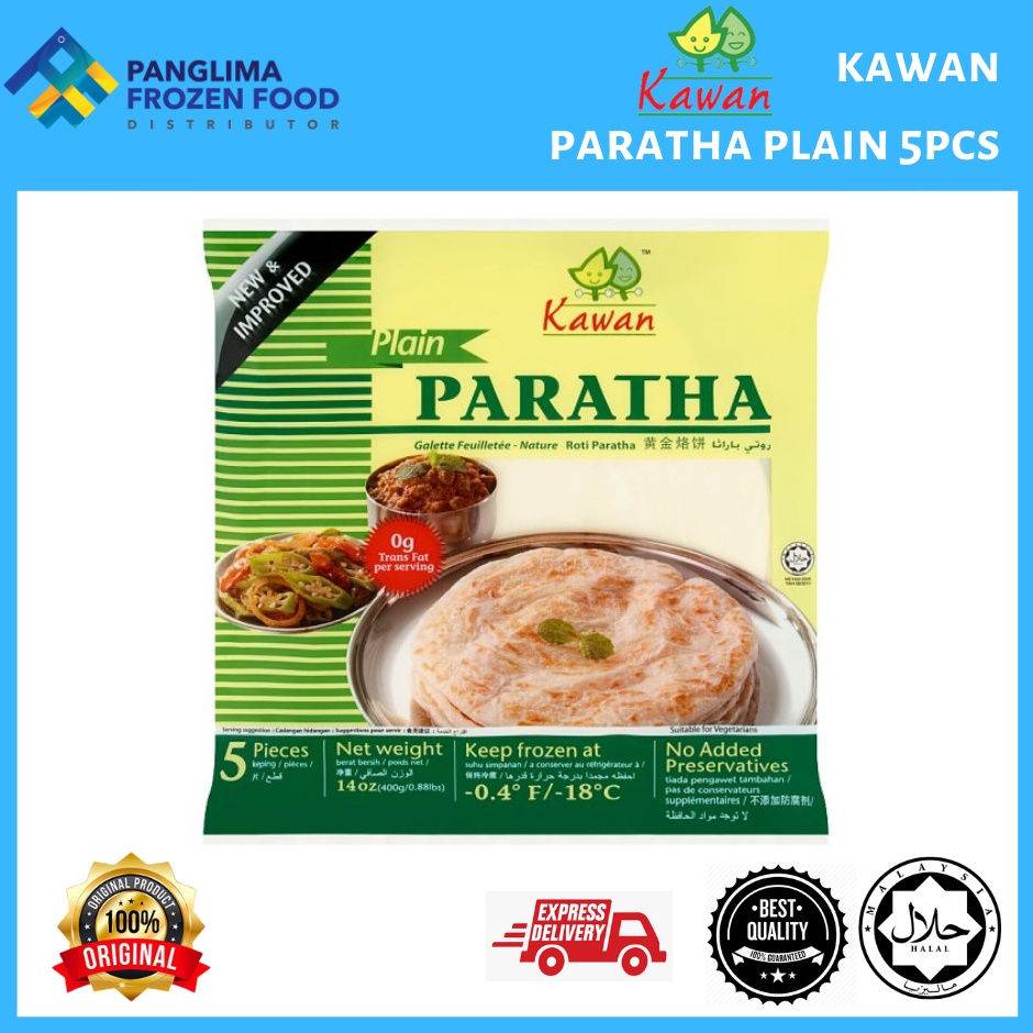 KAWAN PARATHA PLAIN 5PCS [KLANG VALLEY ONLY] | Shopee Malaysia