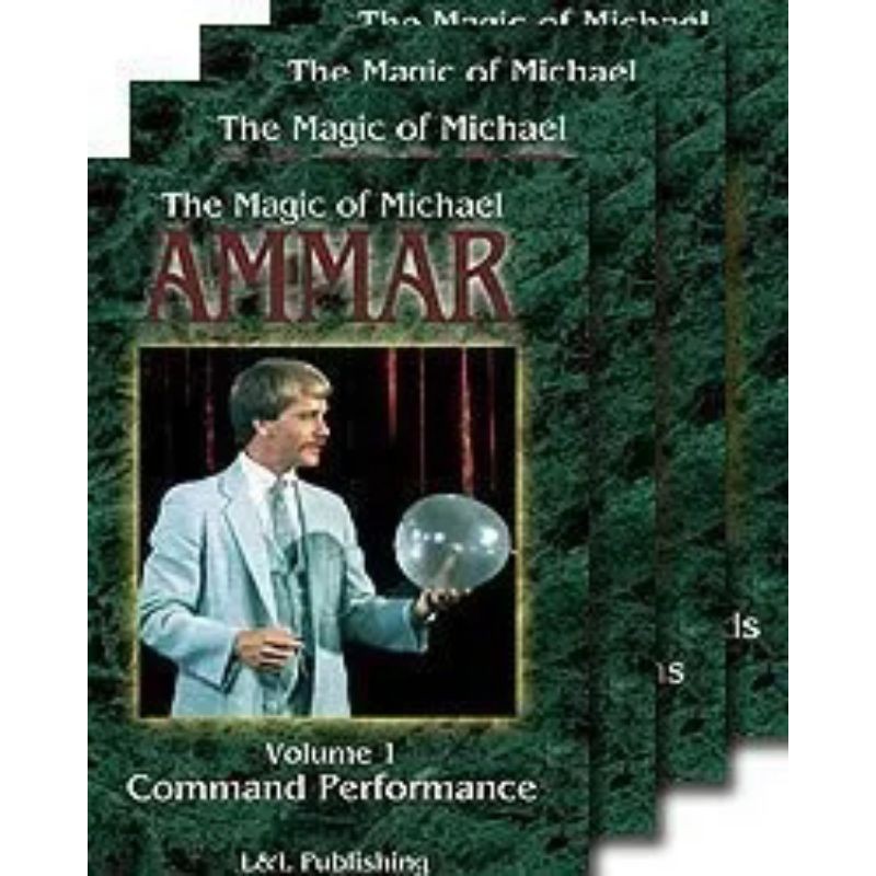 The Magic Of Michael Ammar complete set 1-4 digital download | Shopee ...
