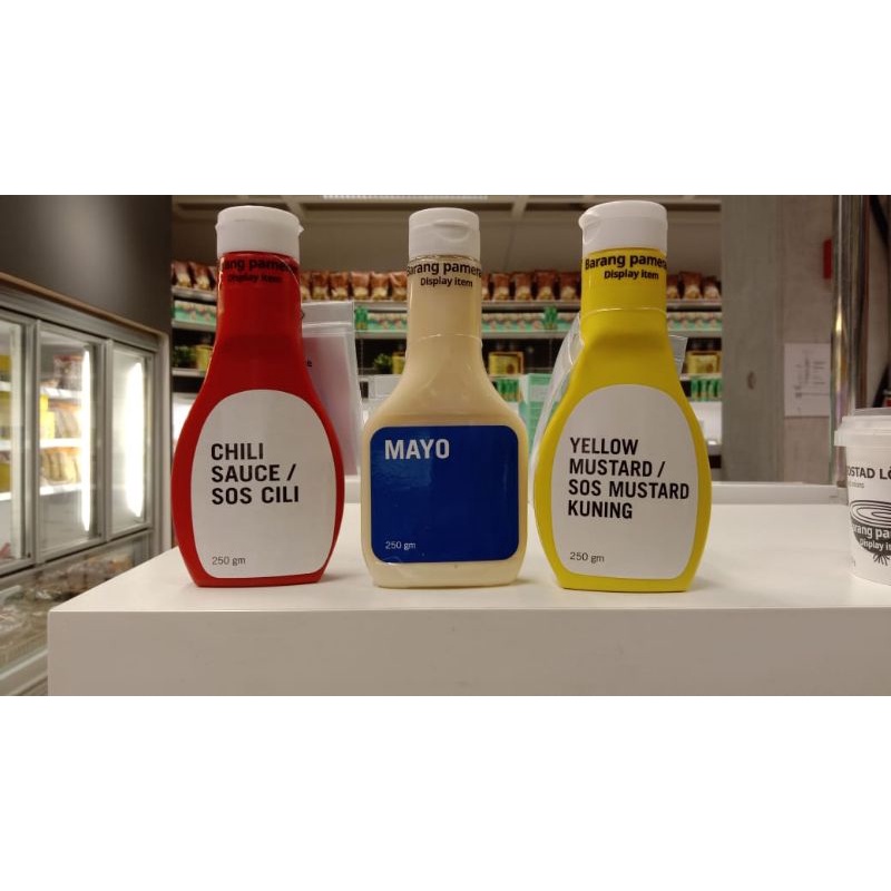IKEA SOS CHILI/MAYONIS/YELLOW MUSTARD | Shopee Malaysia