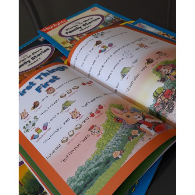 English Story Book / Picture Dictionary Story Book / Reader for kids ...