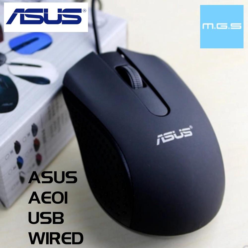 ASUS AE-01 USB 1000 DPI Wired usb Mouse MS111 MS116 M20 M185 B100 M220 ...