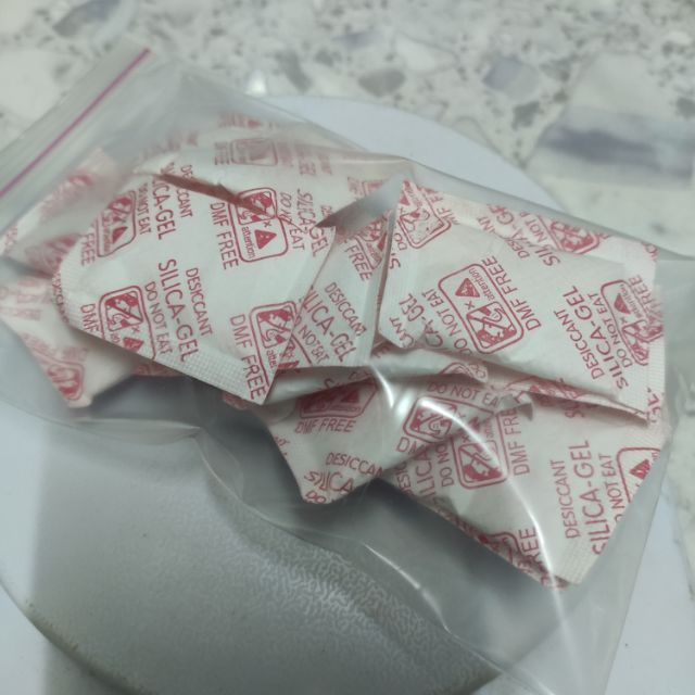 15 small 2gram Desiccant Packs as shown | Shopee Malaysia