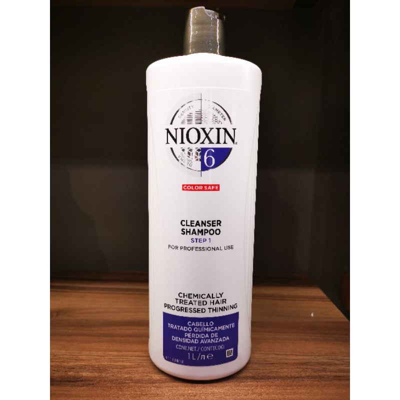 NIOXIN System 6 Cleanser Shampoo for Chemically Treated Hair with ...