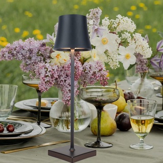 Modern LED Cordless Table Lamp Rechargeable Desk Lamp Lampu Meja Lampu ...