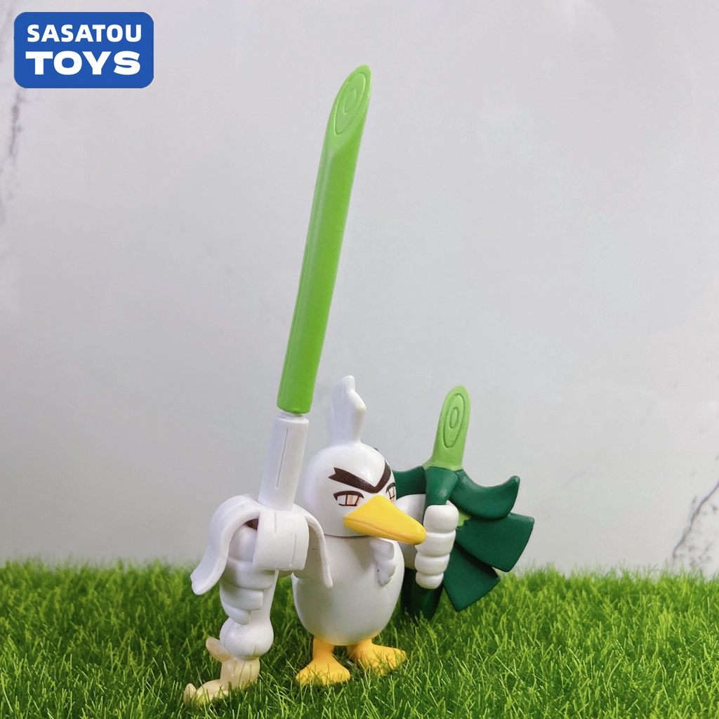Pokemon figures Galar Region Farfetch'd Sirfetch'd figures C101 pokemon ...