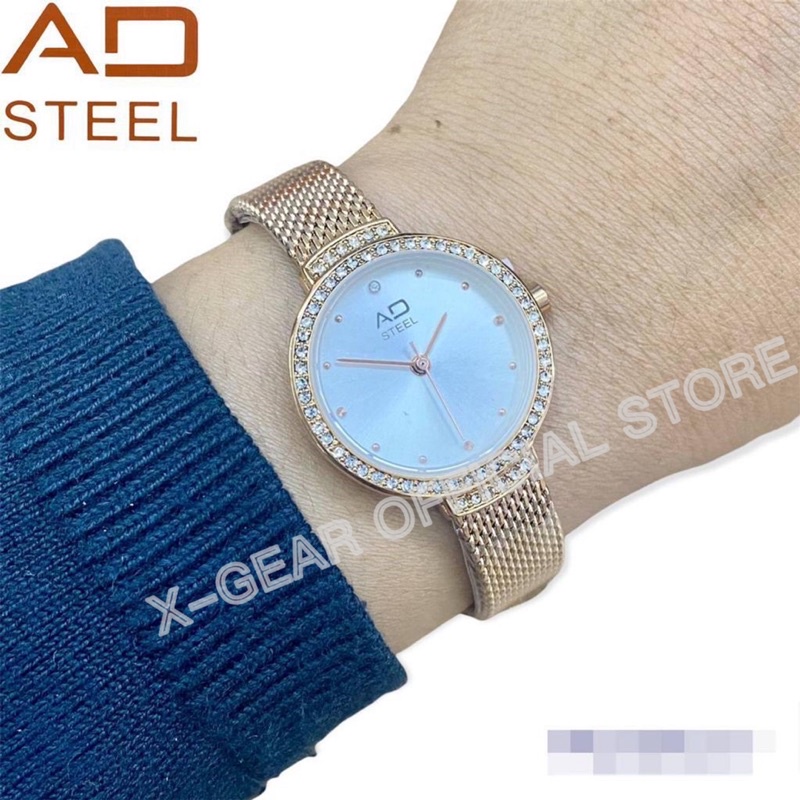AD STEEL AD LADIES01 ｜LADIES WATCH ｜ ANALOG | Shopee Malaysia